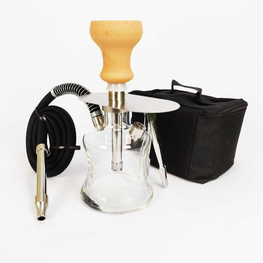 Portable Glass Mini Oduman Hookah - WITH BAG! Shisha Set Arab Complete ...