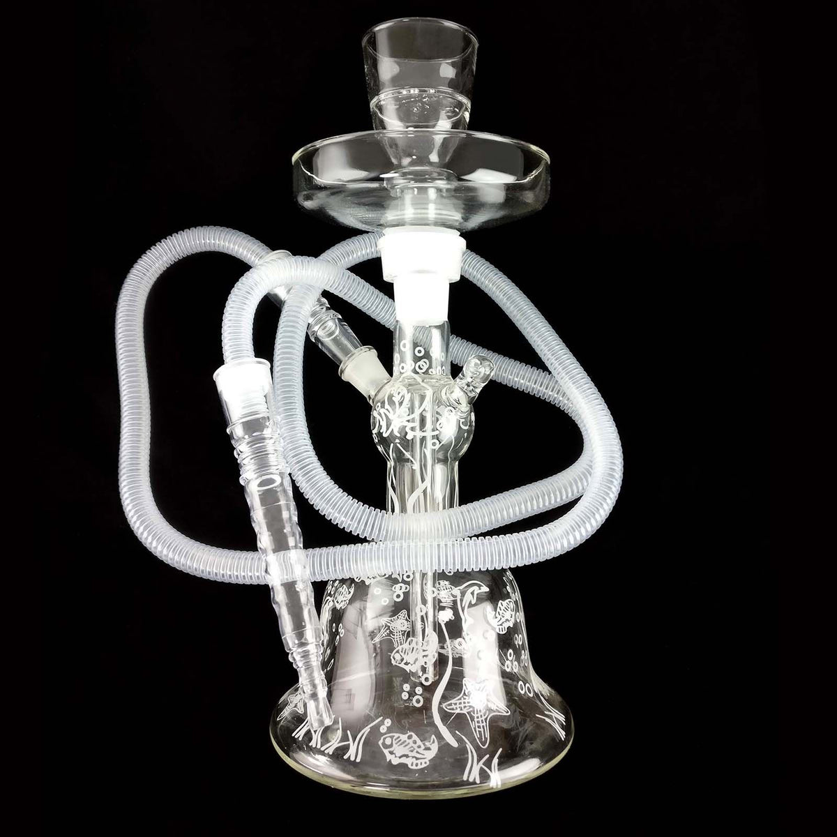 Small Glass Hookah - Petallica